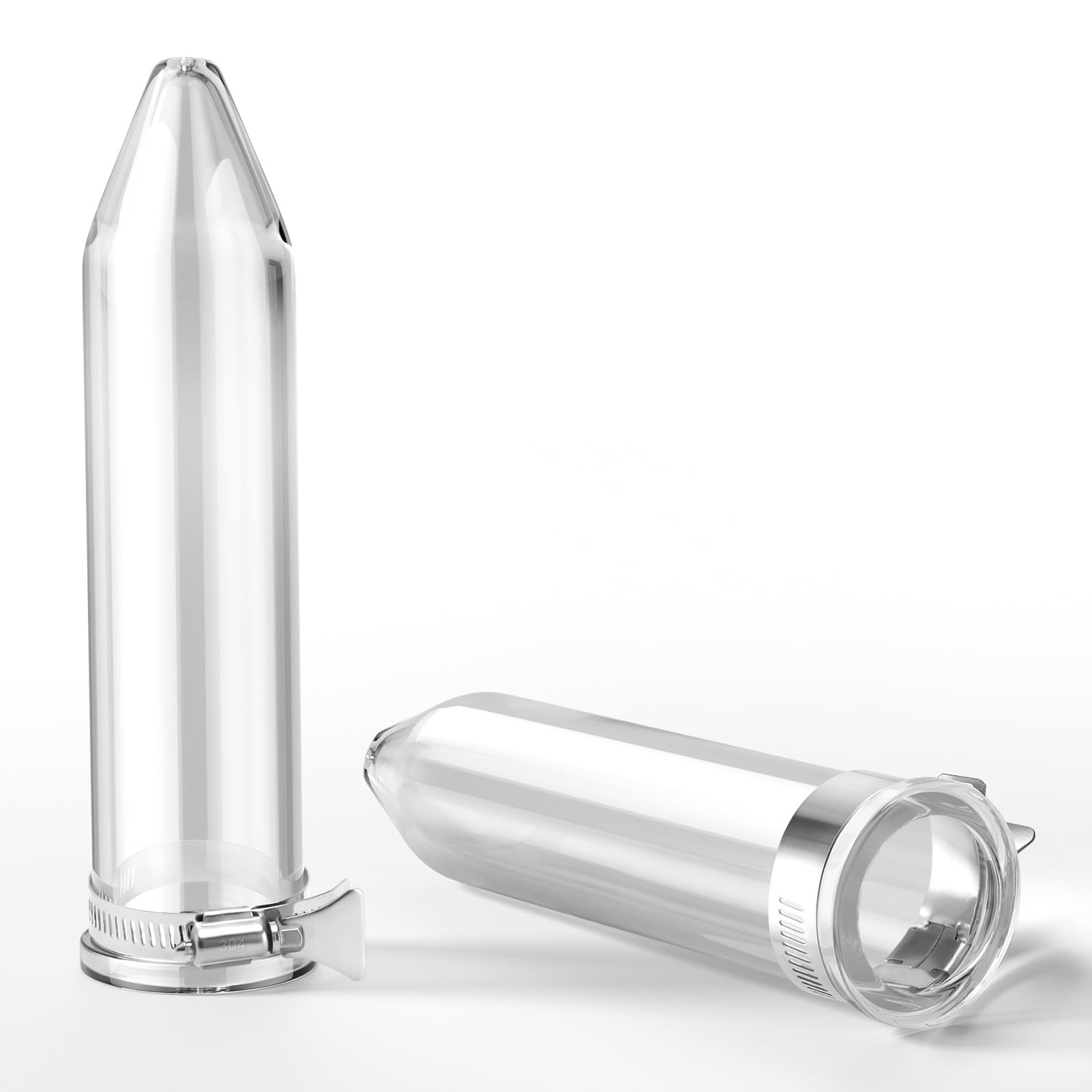 Snapklik.com : 2 Pack Glass Extraction Tube, 8 Inch Thick And Sturdy ...