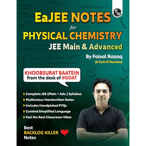 PW EaJEE Handwritten Notes For Physical Chemistry By Faisal Razaq ...