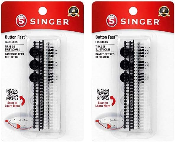Amazon.com: Singer Replacement Buttons & Fastener Notion, 1 Count (Pack ...