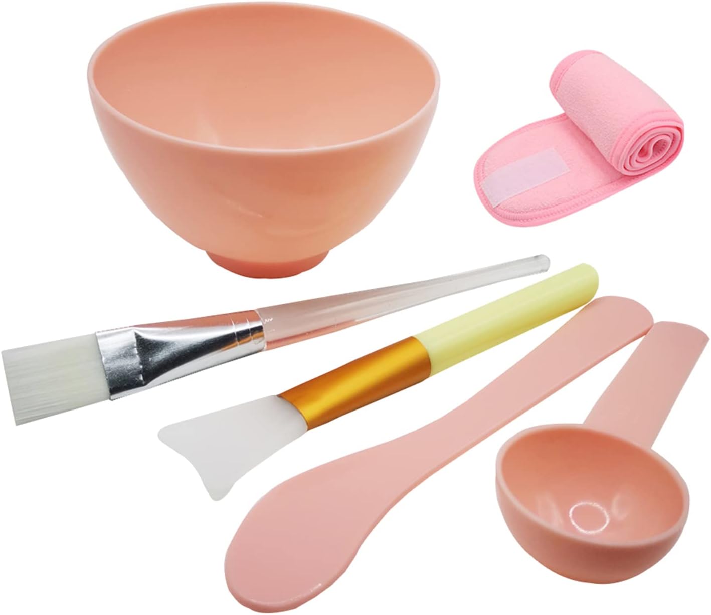 Amazon.com : WAZXIQN Face Mask Mixing Bowl Set, DIY Silicone Facemask ...