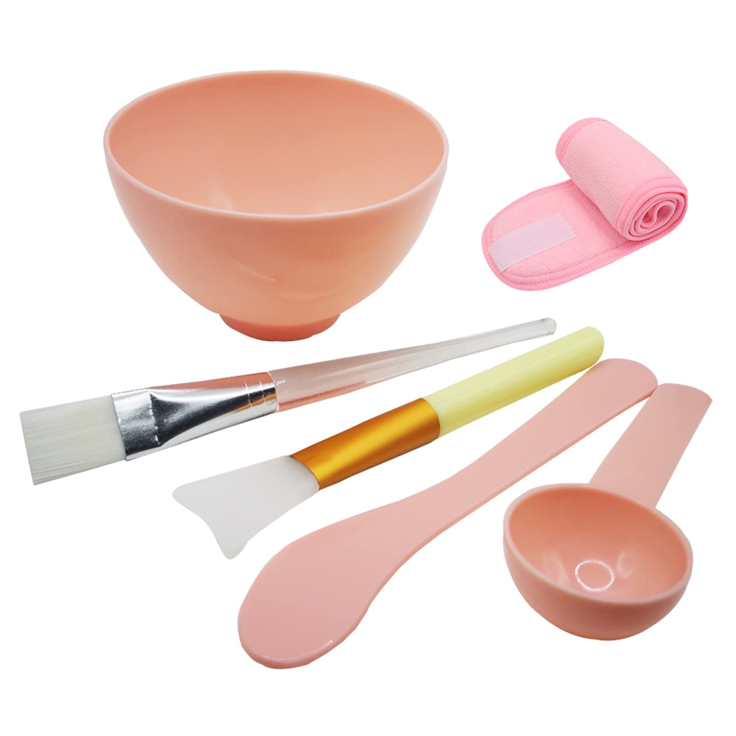 Amazon.com : WAZXIQN Face Mask Mixing Bowl Set, DIY Silicone Facemask ...