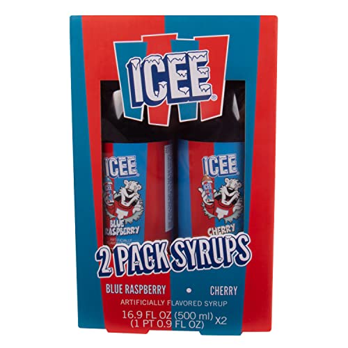 ICEE 2 Pack Slushie Syrups. Genuine ICEE Slushy syrups including Blue ...