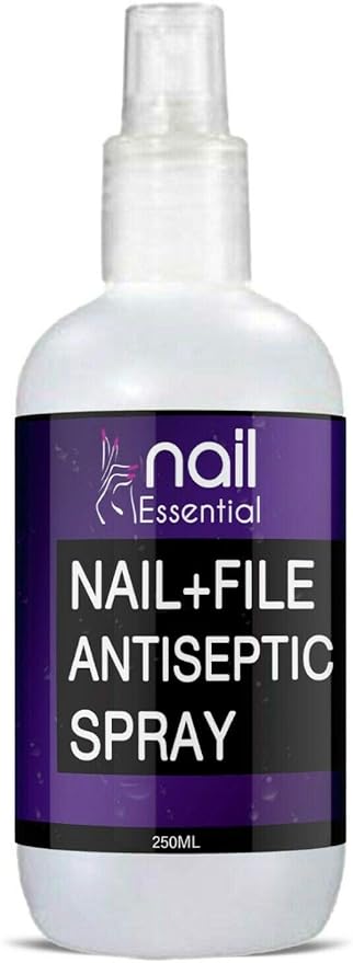 250 ML Nail File Sanitiser Spray Antiseptic Nail Prep L : Amazon.co.uk ...