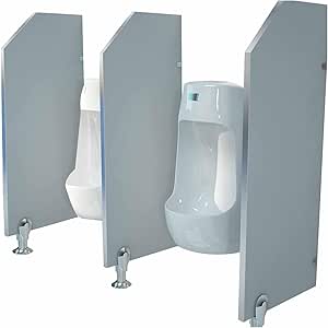 Amazon.com: Floor-Mounted Urinal Baffle Men's Urinal Partition Protection Screen Wall Partition ...
