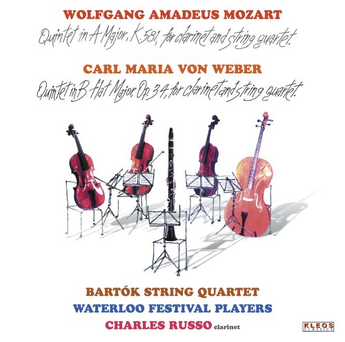 Wolfgang Amadeus Mozart, Carl Maria von Weber, Charles Russo, Bartok ...