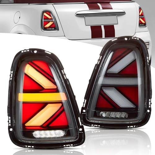 Amazon.com: VLAND Tail Lights Compatible with Mini Cooper R56 R57 R58 ...