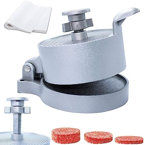 Amazon.com: Shop Square Burger Press Patty Maker – Adjustable Thickness ...