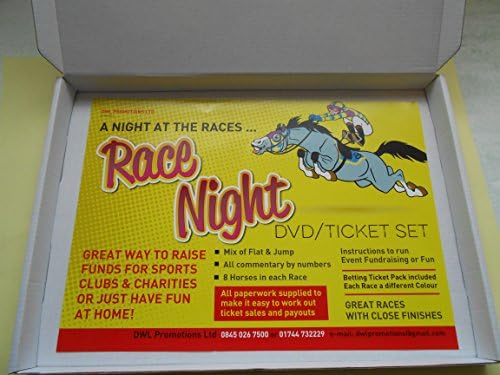 Race Night Tickets • 8 Races • 160 tickets per race : Amazon.co.uk ...