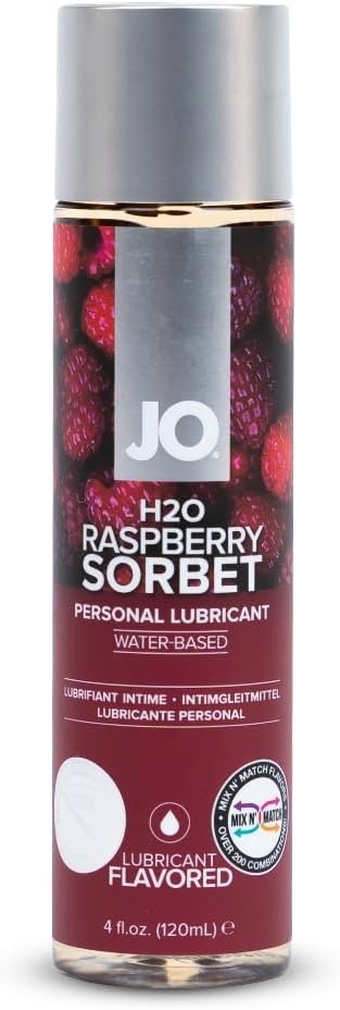 Amazon.com: JO H₂O Raspberry Flavored Lube – Edible Water Based ...