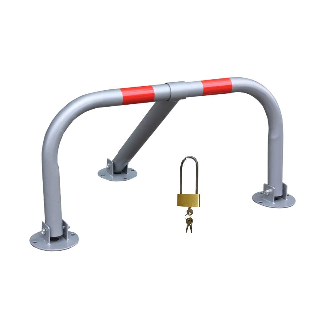 Lpymx Bollard Heavy Duty Metal Bollard Parking Lock Safe Lane ...