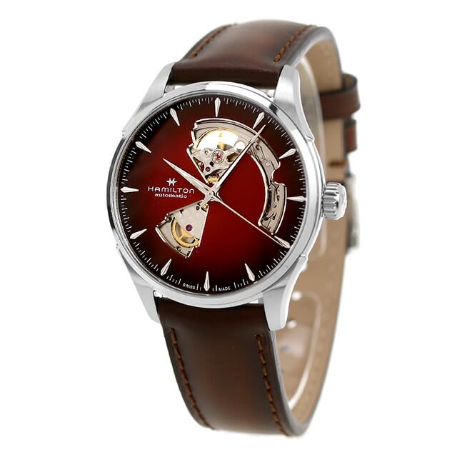 Amazon.co.jp: [ハミルトン] HAMILTON ジャズマスター オープンハート オート 自動巻き メンズ 腕時計 ...