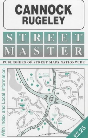 Amazon | Cannock, Rugeley (Streetmaster Street Maps) | World