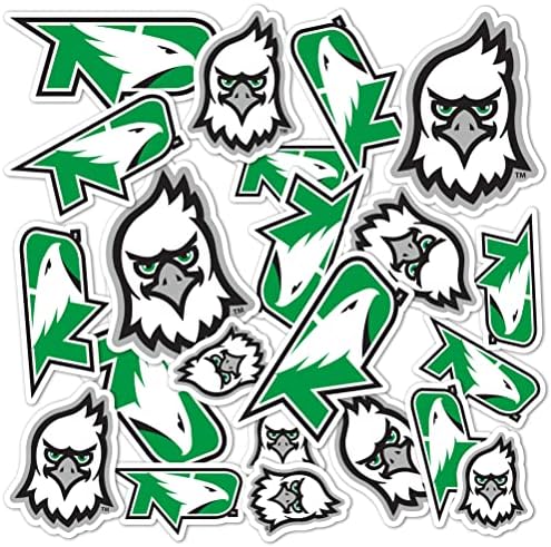 Amazon.com: University of North Dakota Sticker Fighting Hawks UND ...
