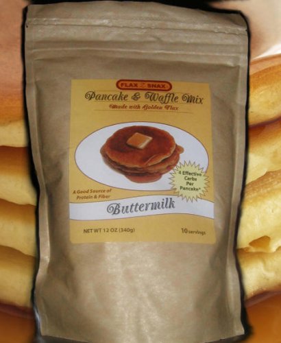 Amazon.com : Flax Z Snax Blueberry Pancake and Waffle Mix Sugar Free ...