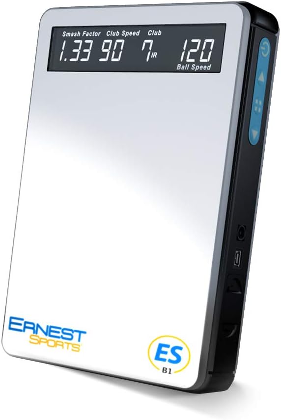 Amazon.com : Ernest Sports ESB1 Launch Monitor Silver : Sports & Outdoors