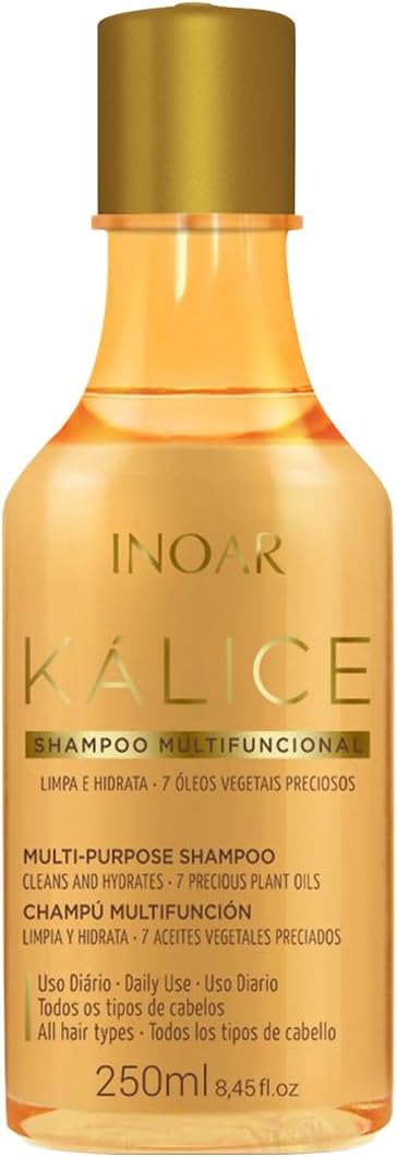 Inoar, Kálice Shampoo – Limpeza Hidratante com 7 Óleos Vegetais e ...