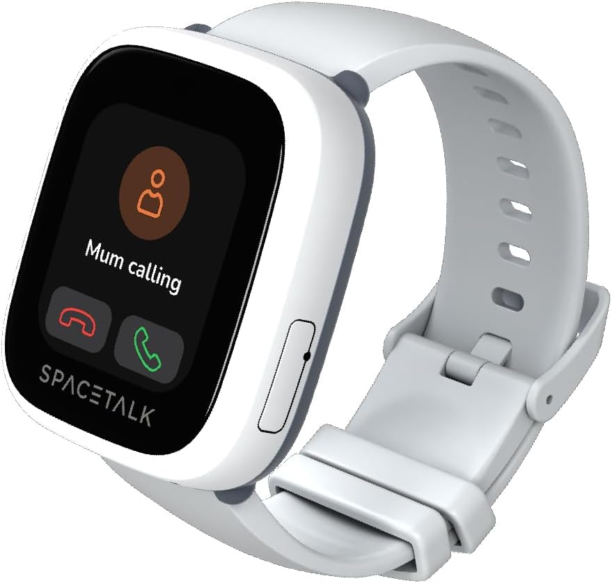 Spacetalk Loop Smartwatch (Frost) | Kids Smart Watch with 4G, GPS, Text ...
