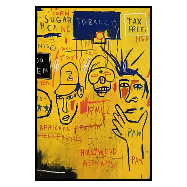 ¿Buscas Cuadros de Jean-Michel Basquiat? ESTÁN JUSTO AQUÍ