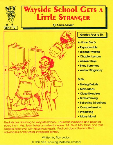 Wayside School Gets a Little Stranger, by Louis Sachar Lit Link Grades ...