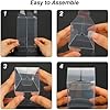 Amazon.com: Moretoes 45pcs Clear Gift Box, Transparent Favor Boxes ...
