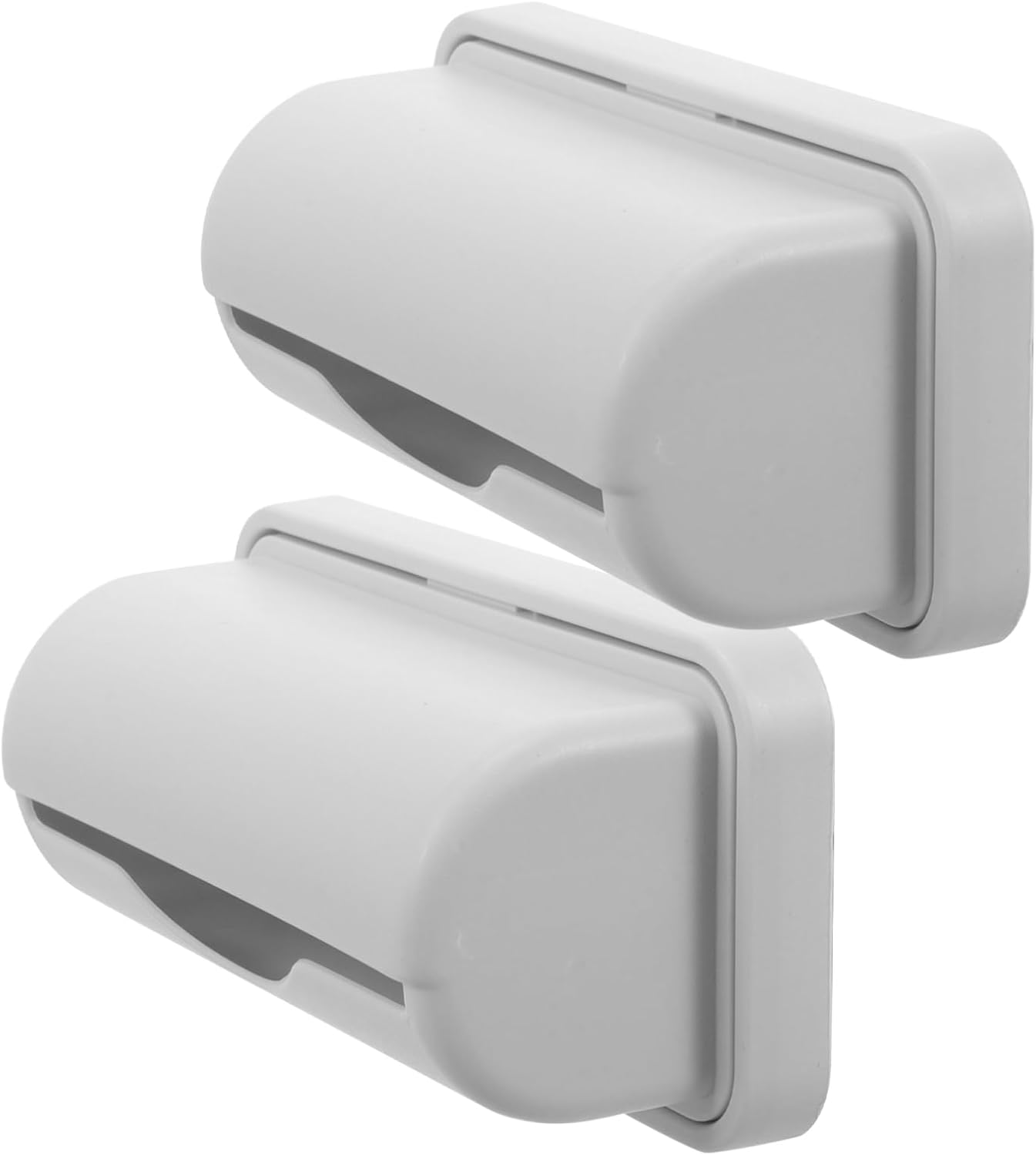 Amazon.com - NUOBESTY 2Pcs Trash Bag Dispenser – Wall-Mounted Garbage ...