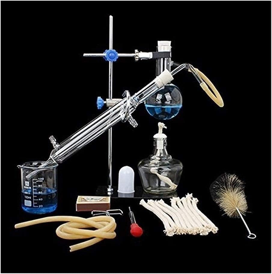 Kit de cristalería de laboratorio de 10 piezas, destiladores, juego de ...