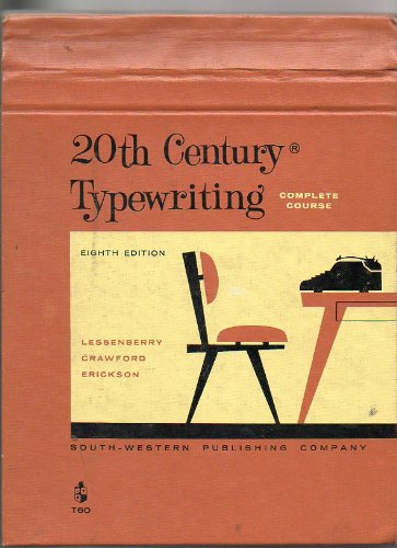 20th Century Typewriting Elementary Course: Books - Amazon.ca