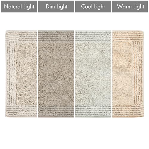 Madison Park Signature Splendor Reversible 100% Cotton Tufted Bathroom ...