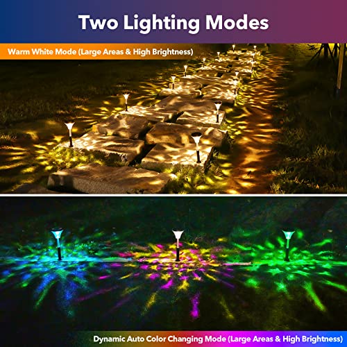 Snapklik.com : Solar Pathway Lights 2 Pack, Bright Christmas Decorative ...