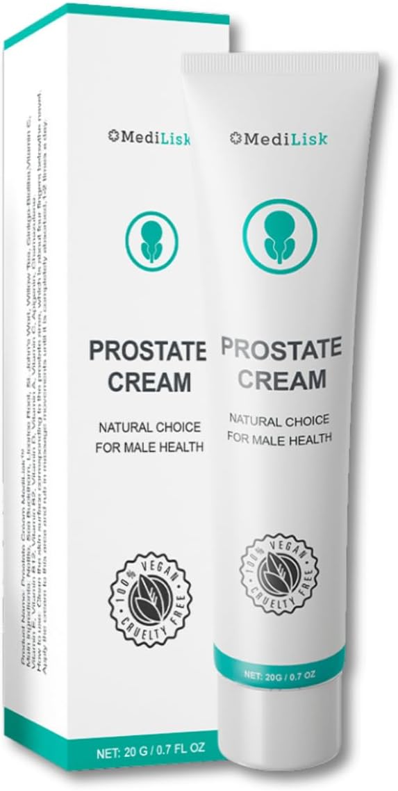 Amazon.com: MediLisk Prostate Relief Cream – Natural Ingredients ...