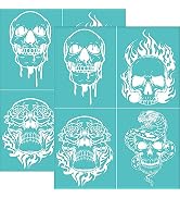 Amazon.com: OLYCRAFT 2Pcs 8.6x11 Inch Skeleton Couple Self-Adhesive ...