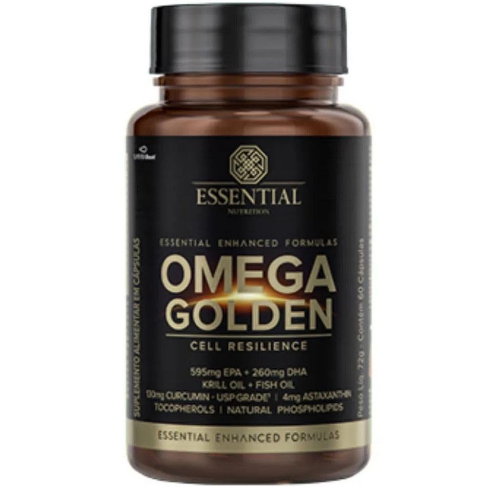Ômega Golden Essential Nutrition 60 Cápsulas | Amazon.com.br