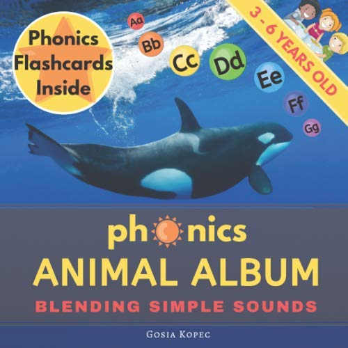 Amazon.com: Phonics Animal Album: Easy Way to Learn Reading - Blending ...