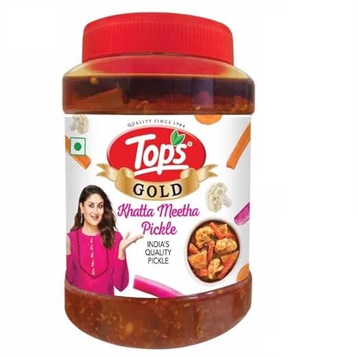 TOPS Gold Pickle Khatta Meetha-950 gm | Perfect blend of select ...