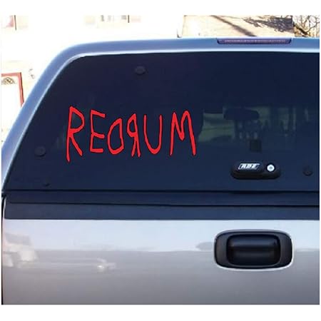 Amazon.com: Redrum The Shining Quote Stanley Kubrick Horror Bumper ...