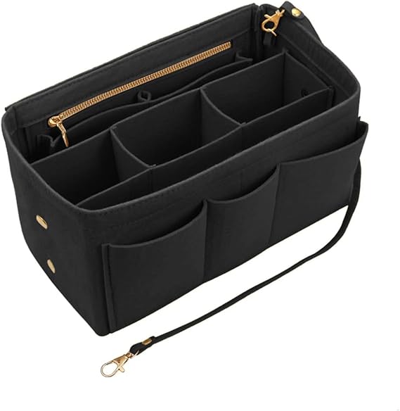 Nircho Handbag Organiser Insert, Multi-Pocket Felt Toiletry Bag Insert ...