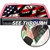 Amazon.com - GRAPHIX EXPRESS Truck Back Window Decals (P166 American ...