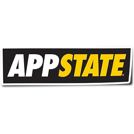 Amazon.com: Appalachian State Car Sticker Appalachian State University ...