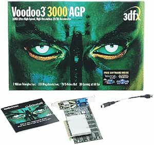 VOODOO3 3000 AGP görüntü kartı : Amazon.com.tr: Bilgisayar