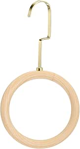 Amazon.com: uxcell 4.7 Inch Scarf Ring Hanger, Scarf Organizer Holder ...