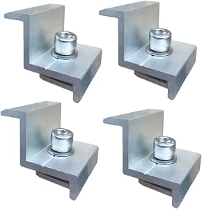 HOUSON Solar Panel Bracket, Solar Panel Edge Clamp Brackets for Module ...