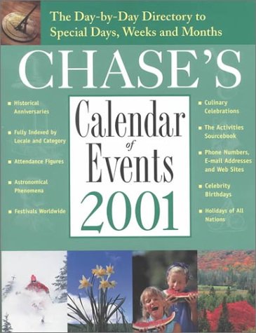Amazon.co.jp: Chase's Calendar of Events 2001 : 文房具・オフィス用品