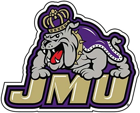 Amazon.com: JMU JAMES MADISON DUKES Large 11.5" Logo Decal : Sports ...