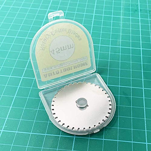 Snapklik.com : 5 Pack 45mm Crochet Edge Skip Blade Perforated Rotary ...