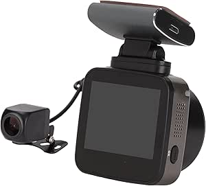 Amazon.com: Dual Dash Cam Front and Rear, 1296P 200W CMOS Dashboard ...