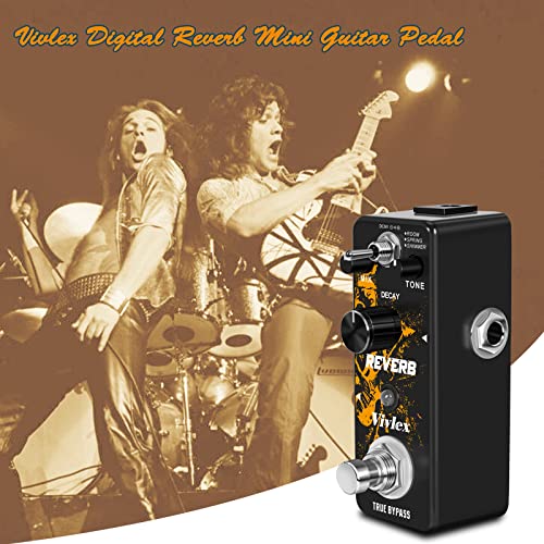Snapklik.com : Vivlex Digital Reverb Guitar Pedal Stereo Reverberation ...