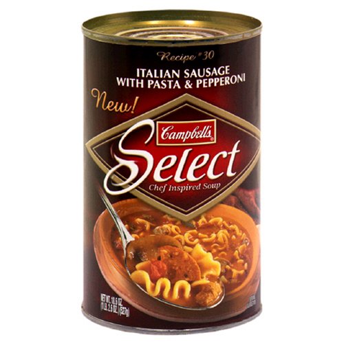 Amazon.com : Campbell's Select Soup, Italian Sausage with Pasta and ...
