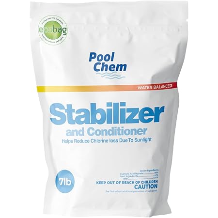 Amazon.com : Robelle 2607B Stabilizer for Swimming Pools, 7 lb : Patio ...