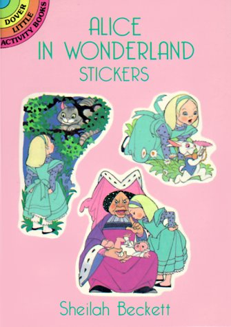"Alice in Wonderland" Stickers (Dover Little Activity Books): Amazon.co ...