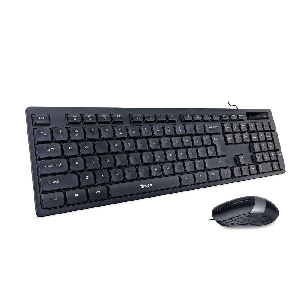 Amazon.in: Buy FINGERS Cheesy Combo Wired Keyboard and Mouse Set Online ...